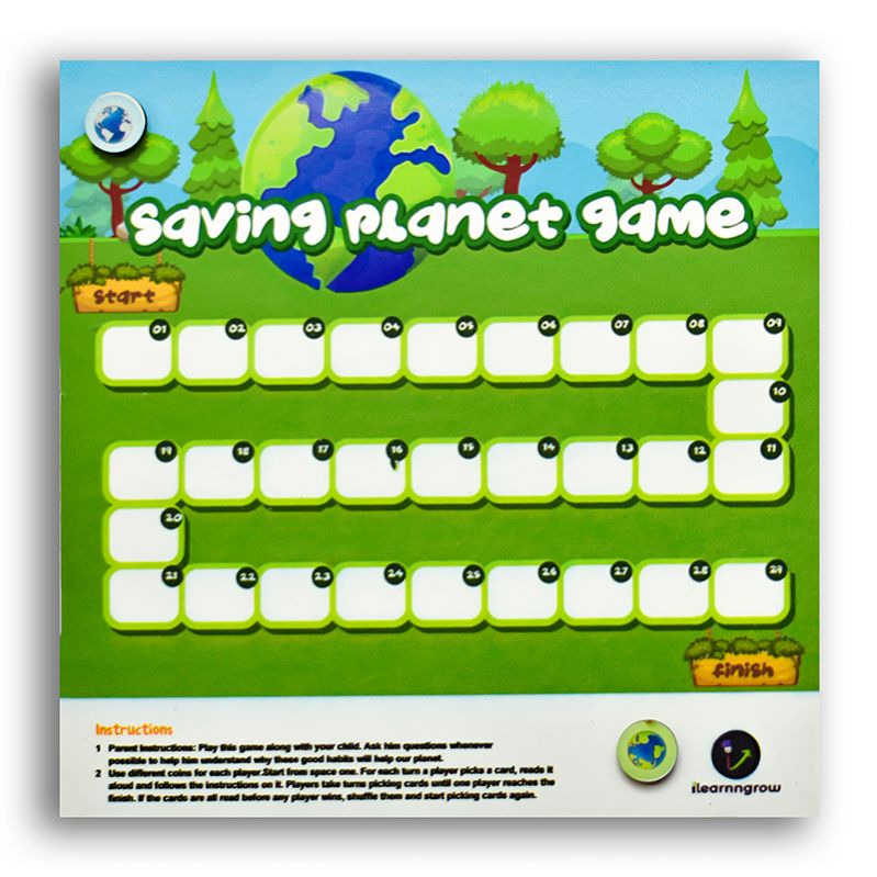 ilearnngrow Saving The Planet board Game | womennovators